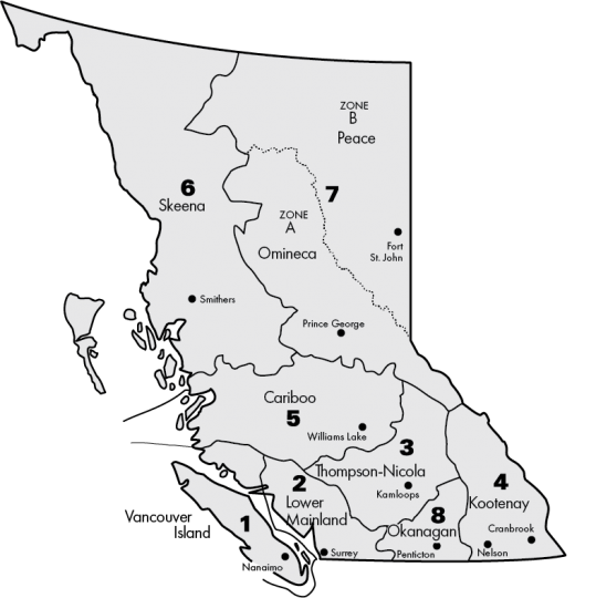 Directors & Regional Presidents | B.C. Wildlife Federation