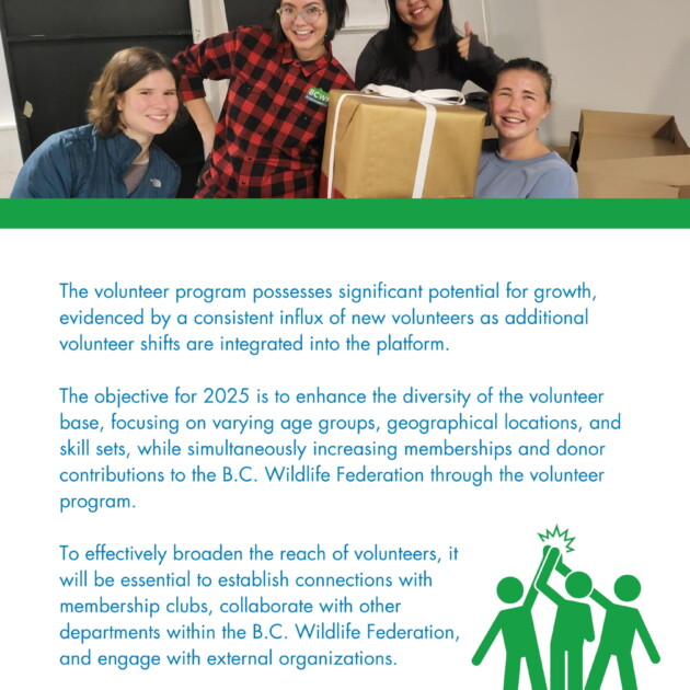 Volunteer with BCWF | Make an Impact | BC Wildlife Federation
