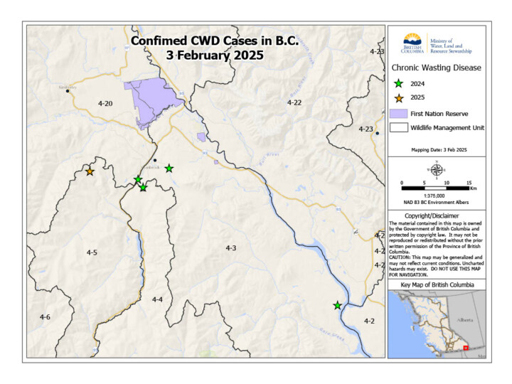 Fifth case of Chronic Wasting Disease in B.C. confirmed. Experts to ...